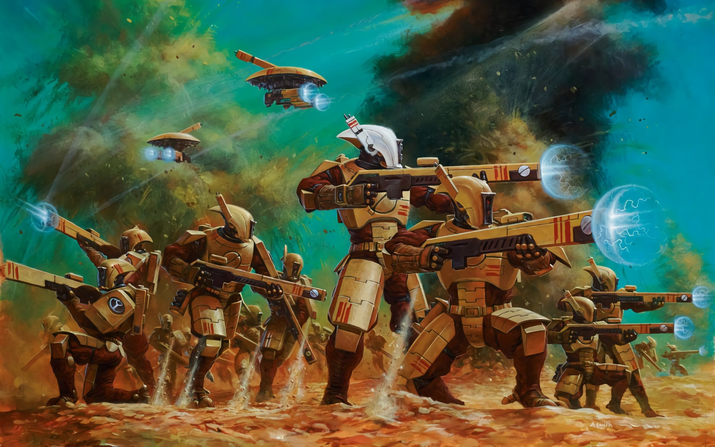 【Dow1最高难度】星界军 第43期 钛星人出局_哔哩哔哩_bilibili