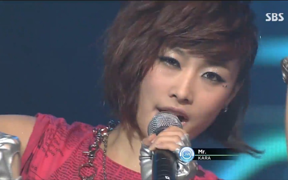 【4K】KARA - Mr. 20090920 舞台现场