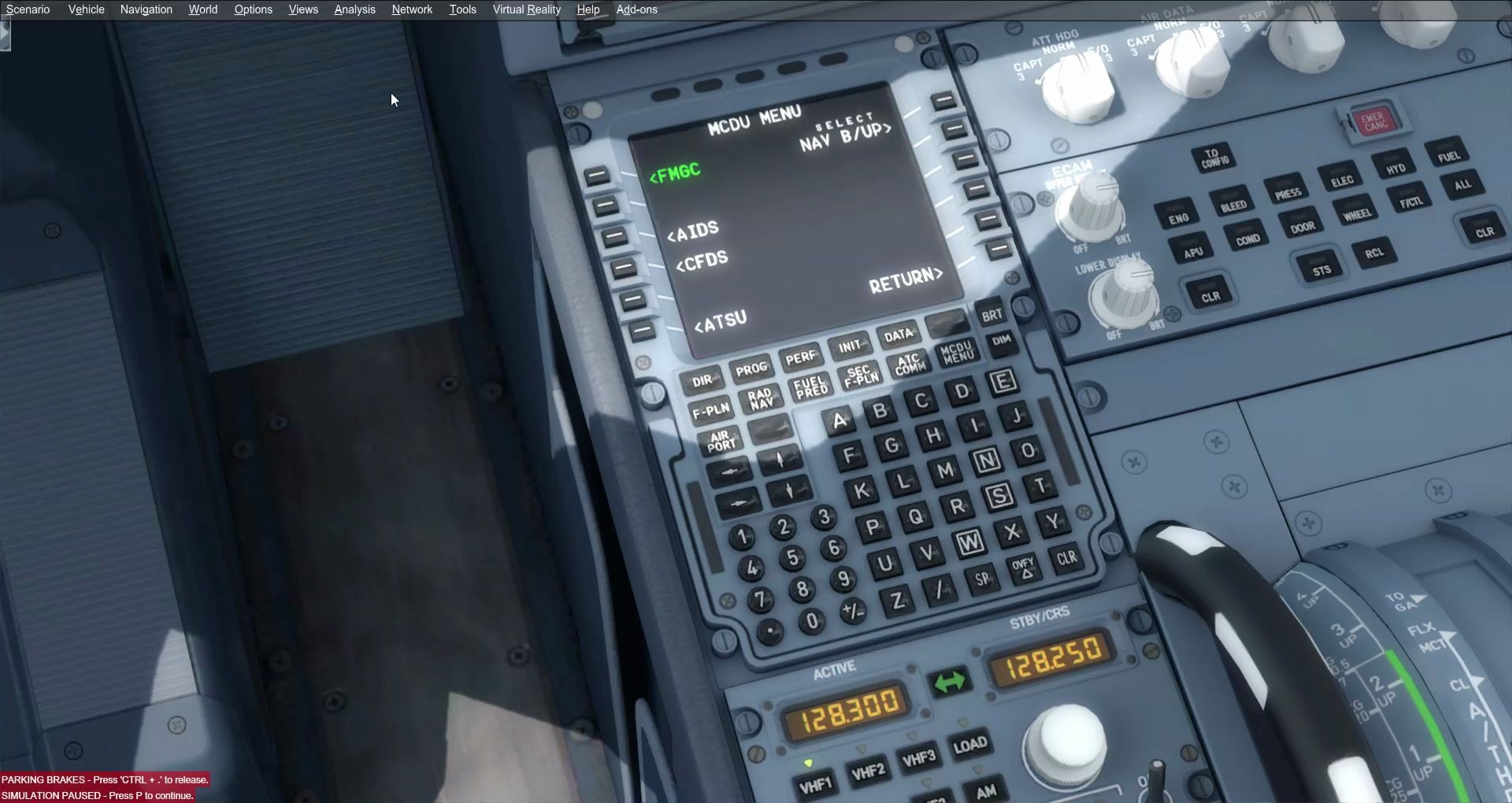 【书老师带你飞A320】MCDU的输入_哔哩哔哩_bilibili