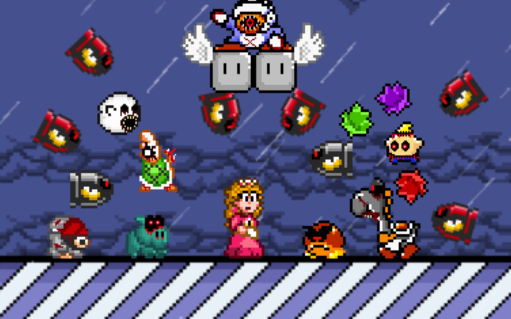 【自制】Mario.EXE Peach部分 第一关 part 3和Boss测试