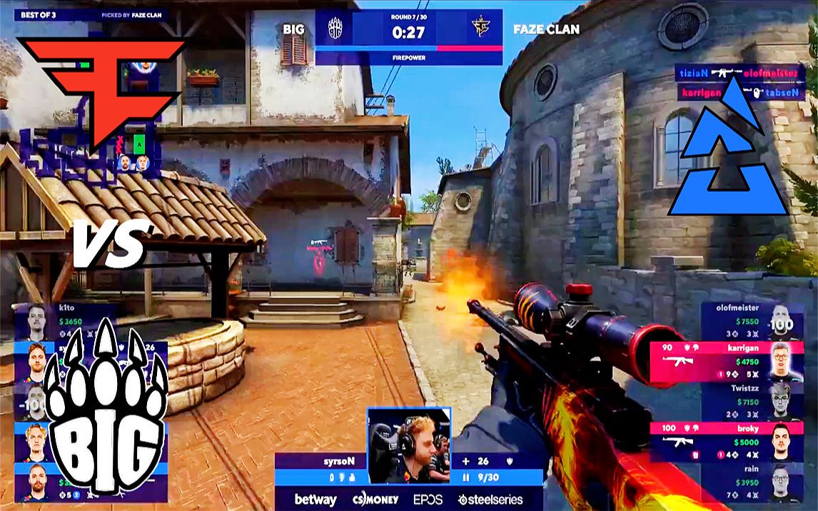 【Funspark 2021总决赛】ECSTATIC vs K23 - 败者组半决赛 BO3完整录像 l CSGO