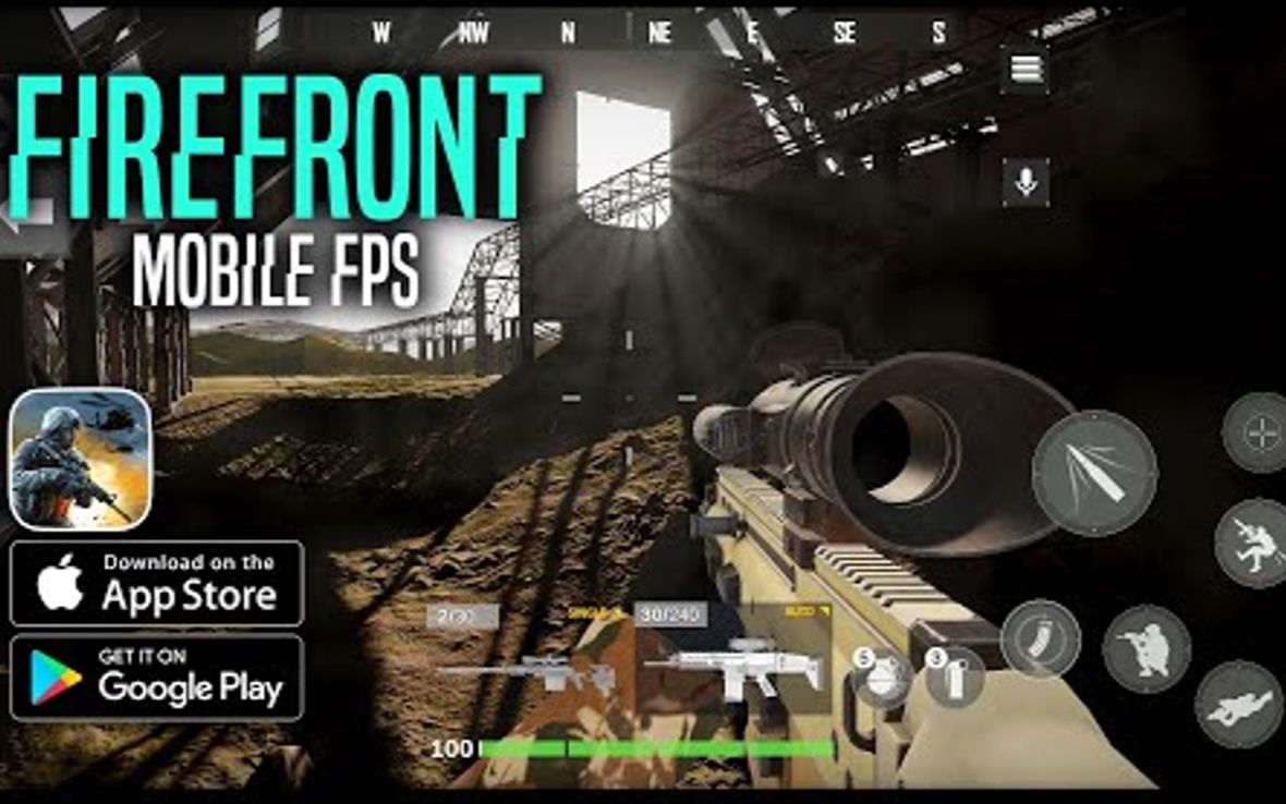 FireFront 全新FPS最高画质游玩 安卓 & iOS Mobile FPS CBT Android Beta APK OBB_手机游戏热门视频