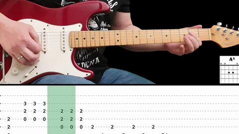 Back In Black Guitar Chords