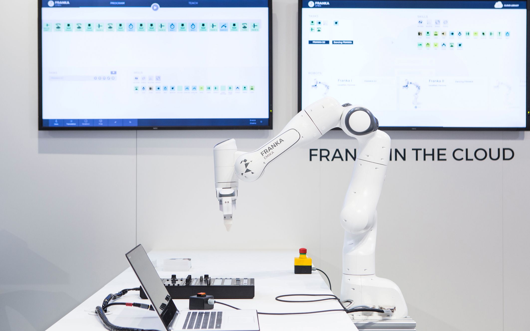 Franka Emika PC界面进入及操作_哔哩哔哩_bilibili