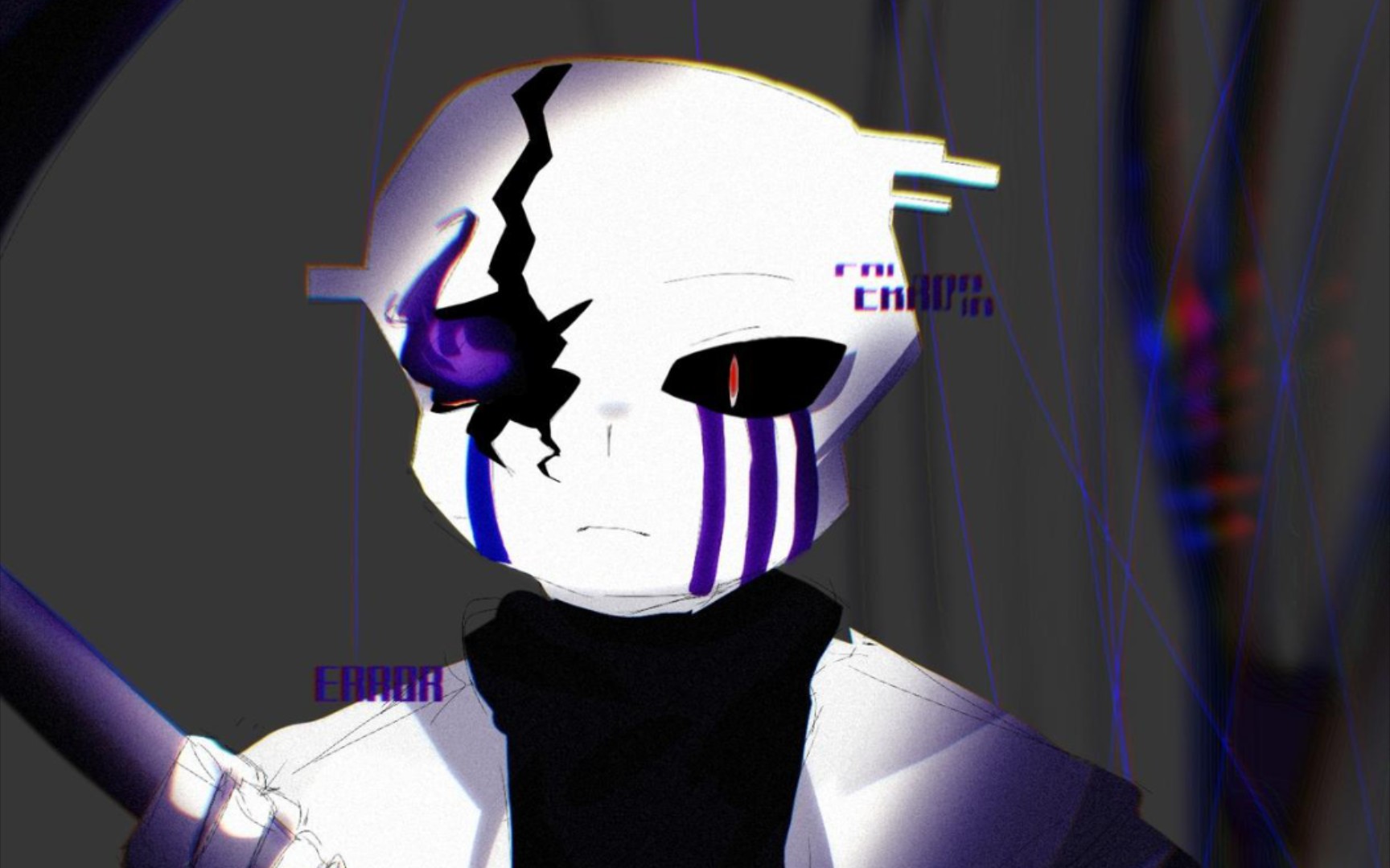 【国人冷门AU】alone sans VS 无妄 sans(部分)_哔哩哔哩_bilibili