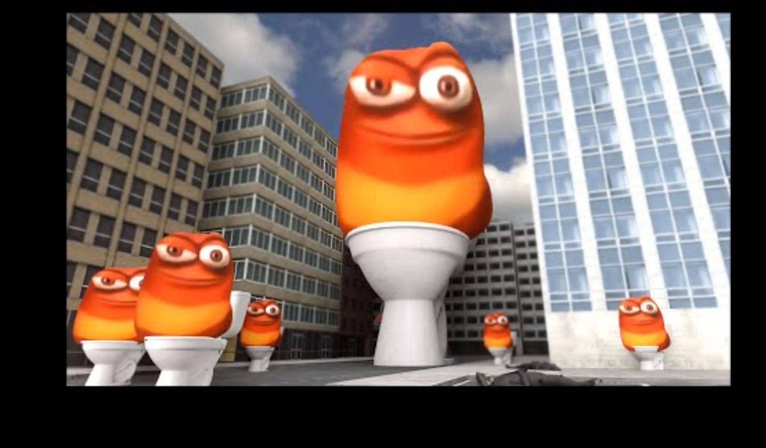 Skibidi Toilet Oi Oi Oi Red Larva_哔哩哔哩_bilibili