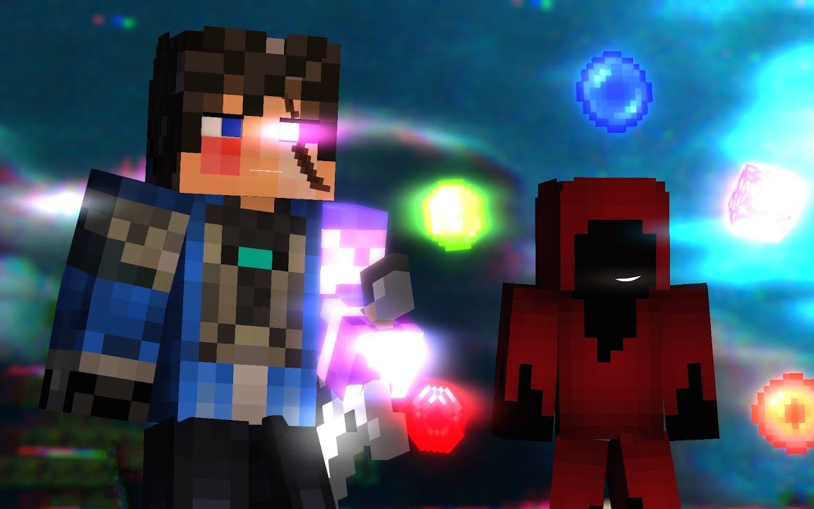 【Minecraft Animation】"Slow Down" -Rain vs Dark Control_哔哩哔哩_bilibili