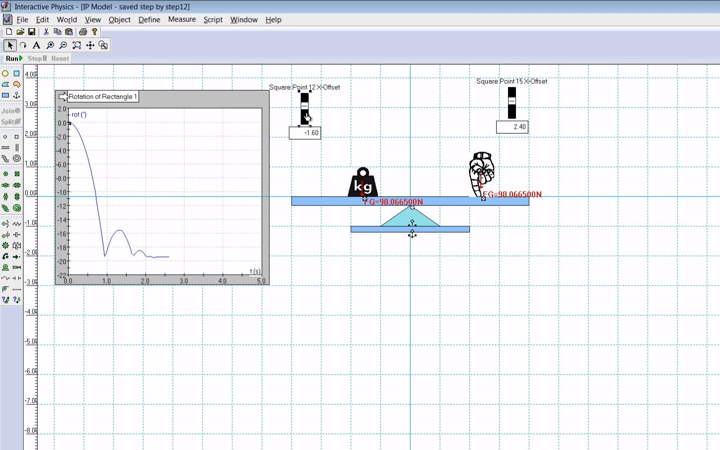 用Interactive Physics软件演示杠杆_哔哩哔哩_bilibili