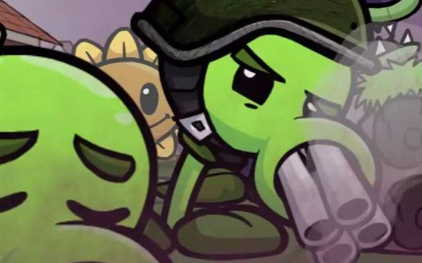 FNF优质模组 Plant Vs Rappers 机枪豌豆最高难度_音游热门视频