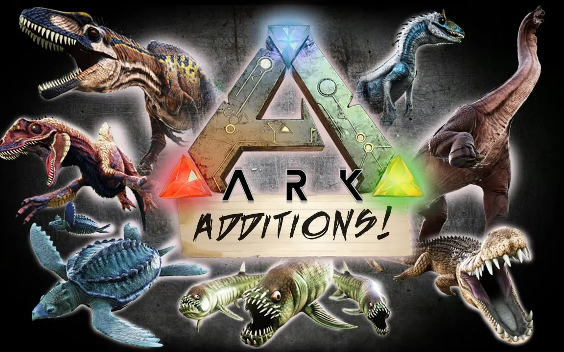 方舟生存进化附加生物模组宣传PV总辑《ARK Additions: The Collection!》_哔哩哔哩bilibili_方舟生存进化