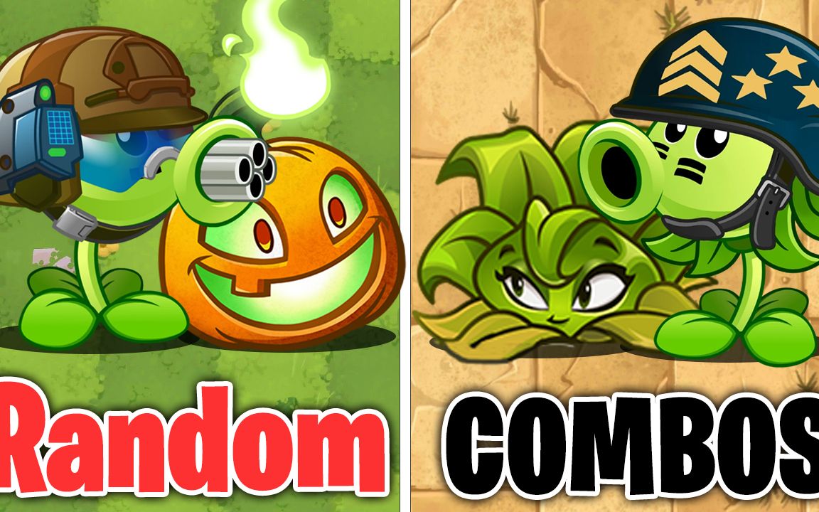 PvZ 2随机成对的最高级别团队植物对抗100名波特大个子僵尸团队-MSGames-MSGames-哔哩哔哩视频