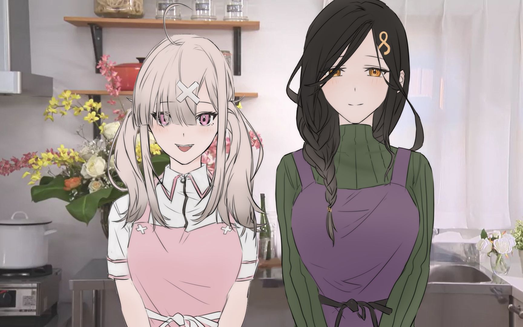 【手书/NIJISANJI】Crossick的3秒料理~爆速炸虾_哔哩哔哩_bilibili