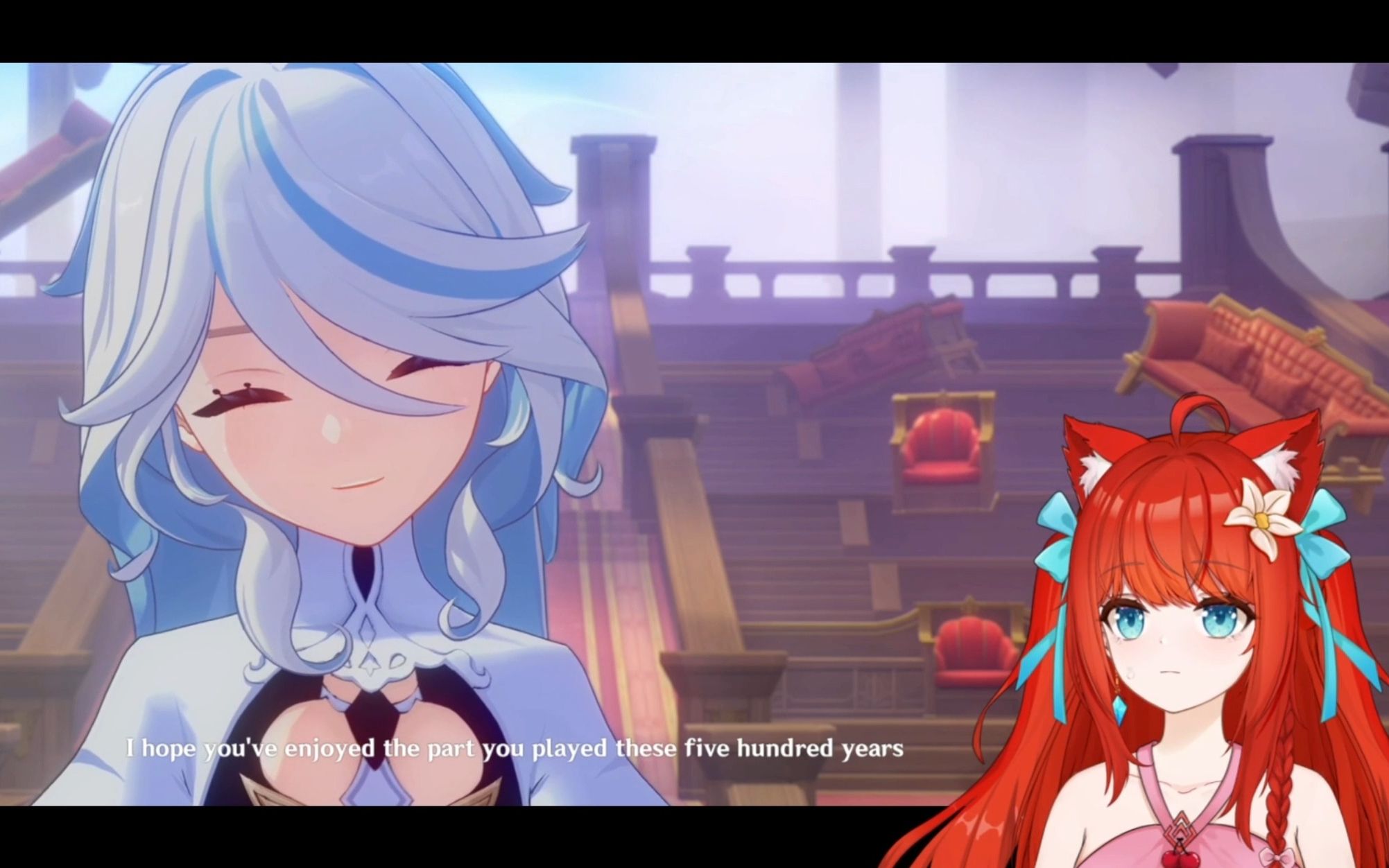 【原神/熟肉】Sweetily看4.2主线过场动画「水神终舞」-无情老蒸鸽-无情老蒸鸽-哔哩哔哩视频