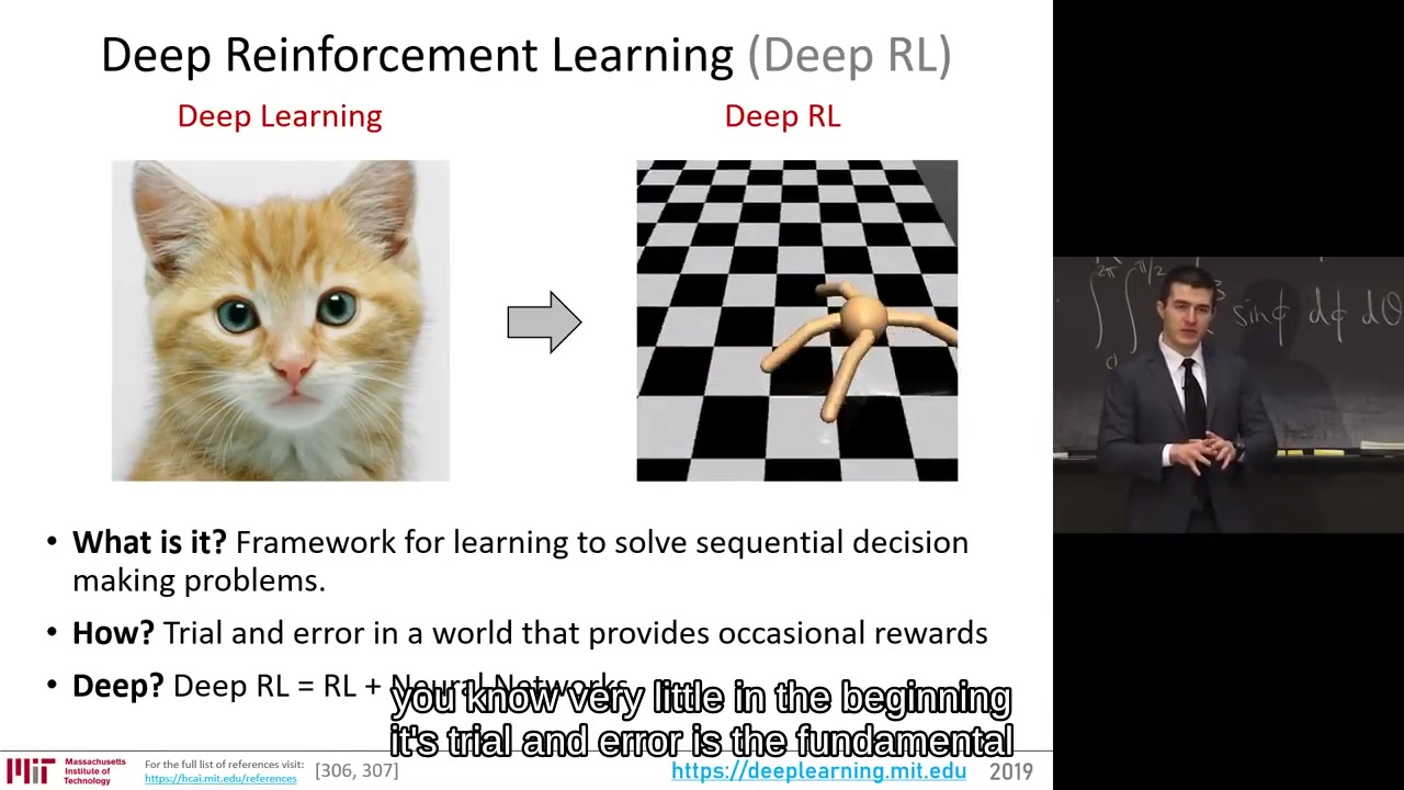 MIT 6.S091：深度强化学习简介（Deep RL）（英文字幕）_哔哩哔哩_bilibili