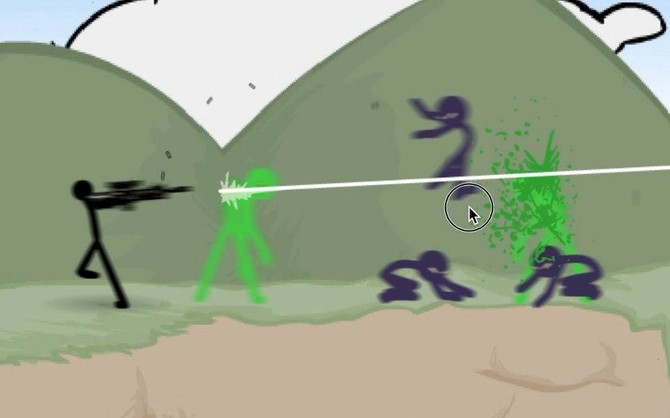 【回忆童年】暴力火柴人wpnFire (3) -生存模式_哔哩哔哩_bilibili