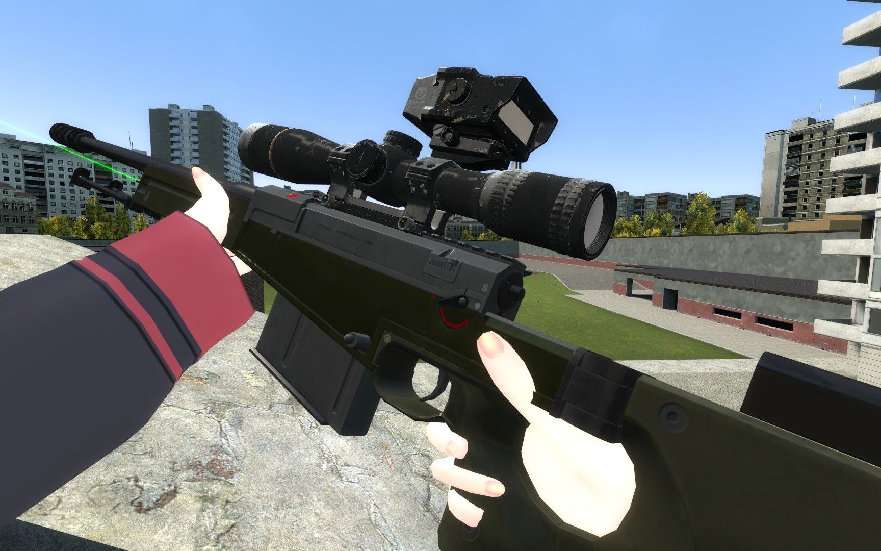 【GMOD】MW Base 链锯机炮