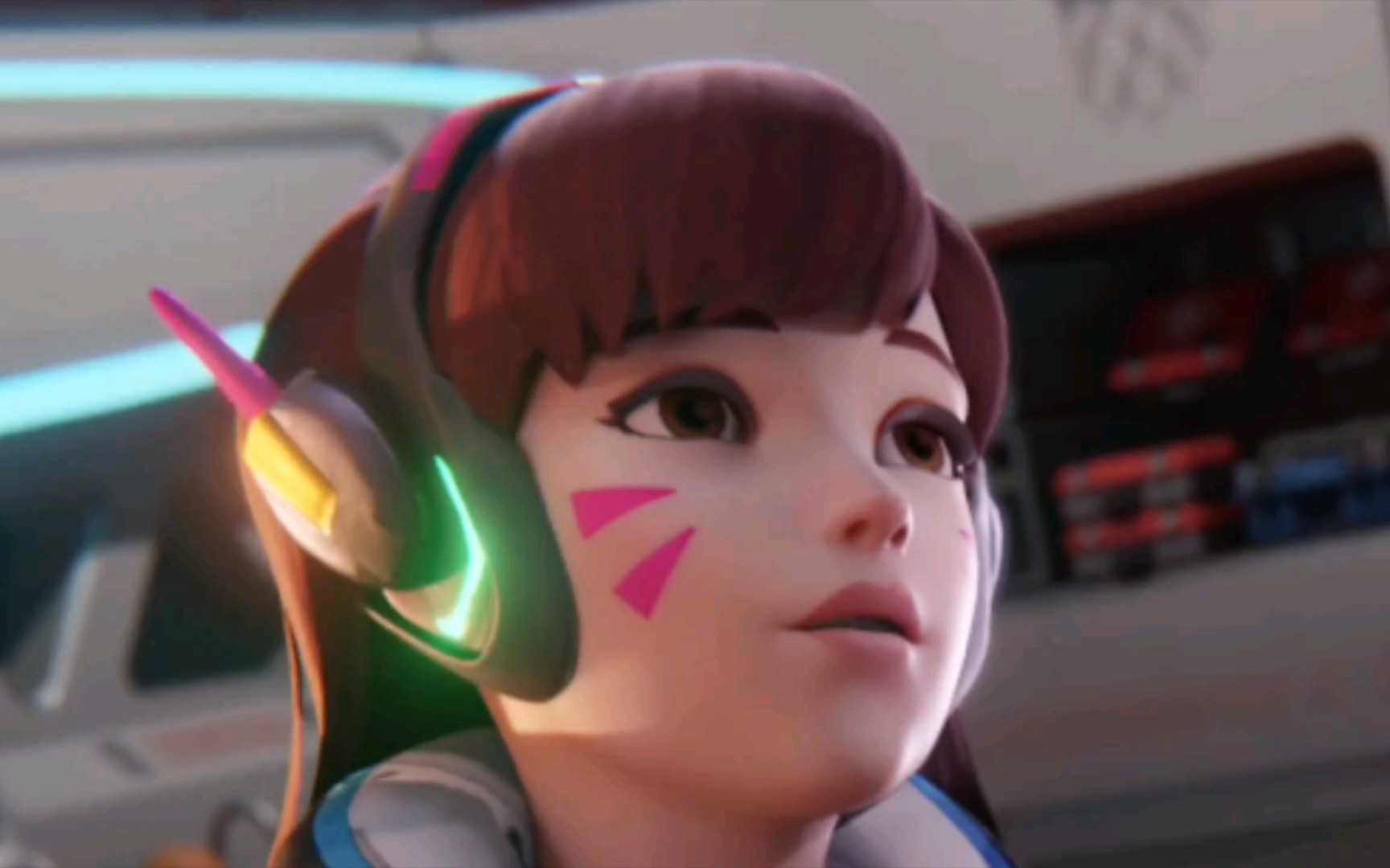 Dva只是在认真的玩游戏而已！