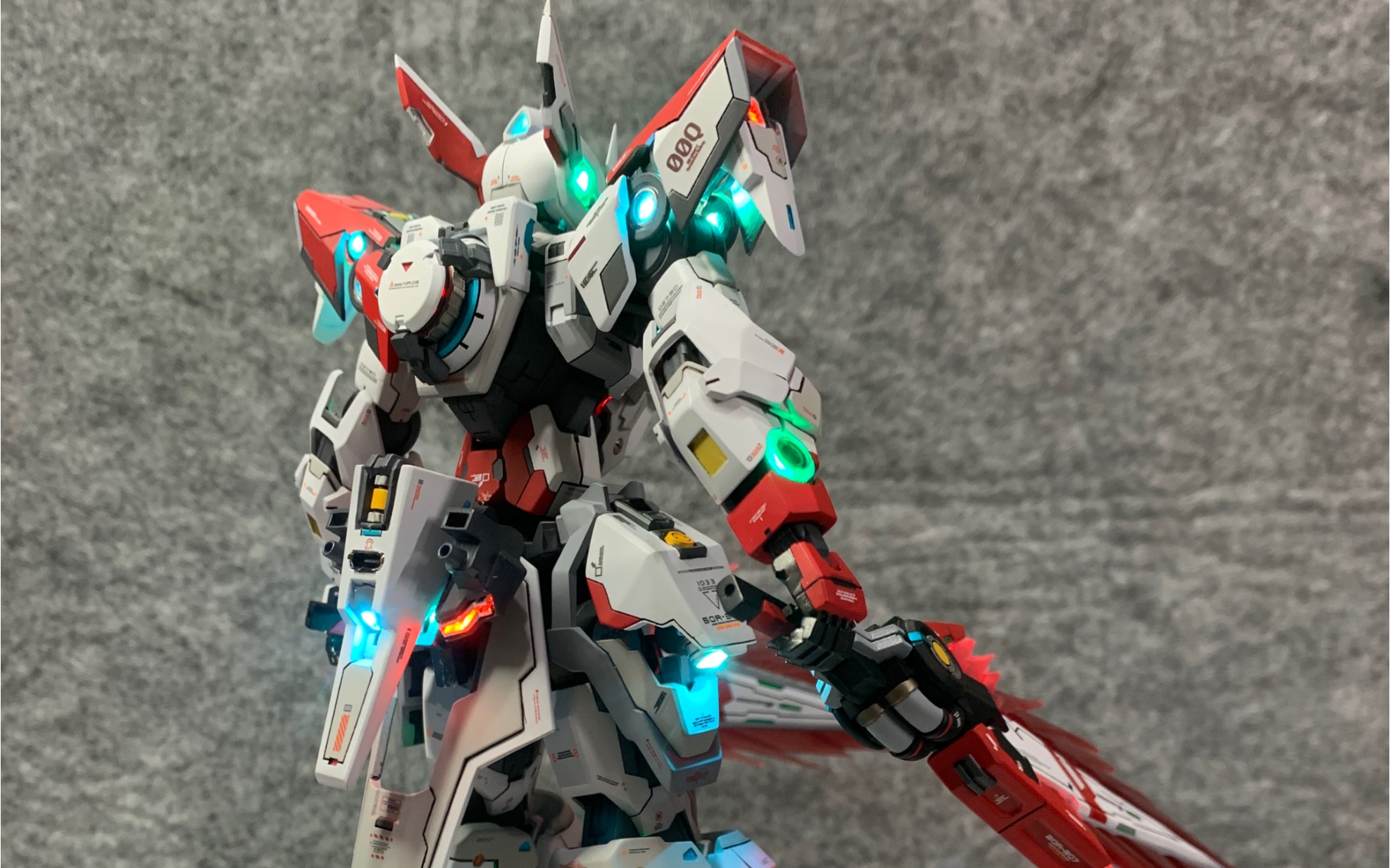 万代MG 00Q，宇宙骑士GK，主体完结_哔哩哔哩_bilibili