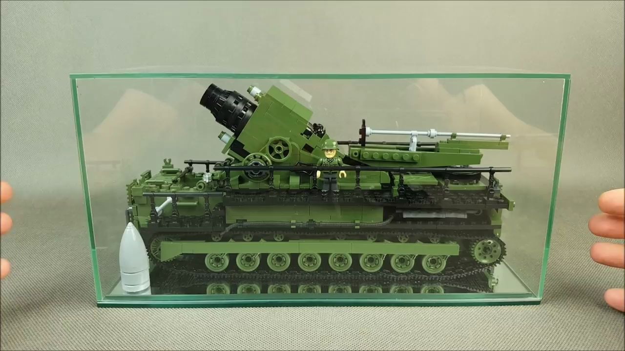 【COBI MOC】COBI 60-cm Karl-Gerät 040 Eva [MOC by Krell Modelomania ...