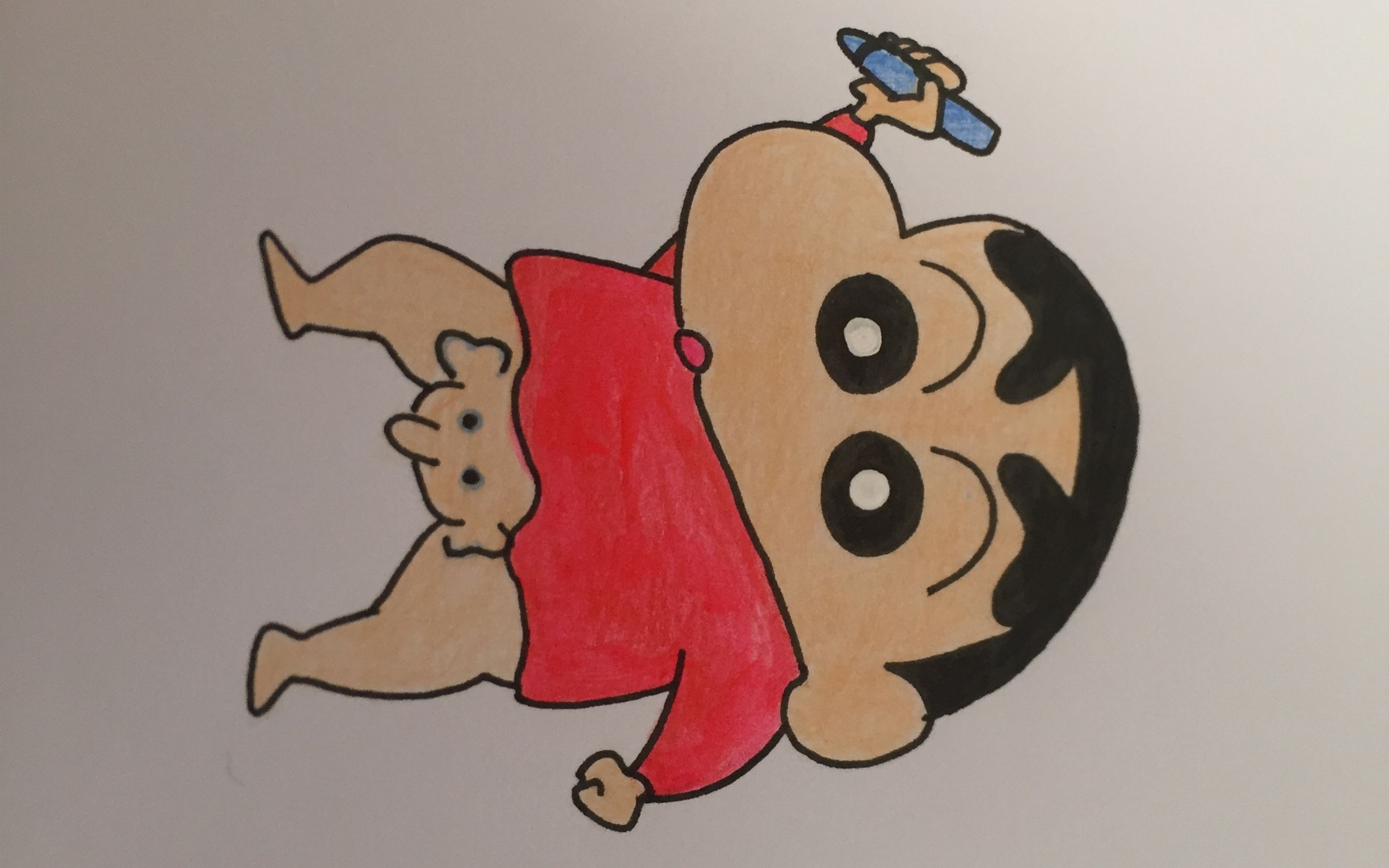 蜡笔小新_绘画_生活_bilibili_哔哩哔哩