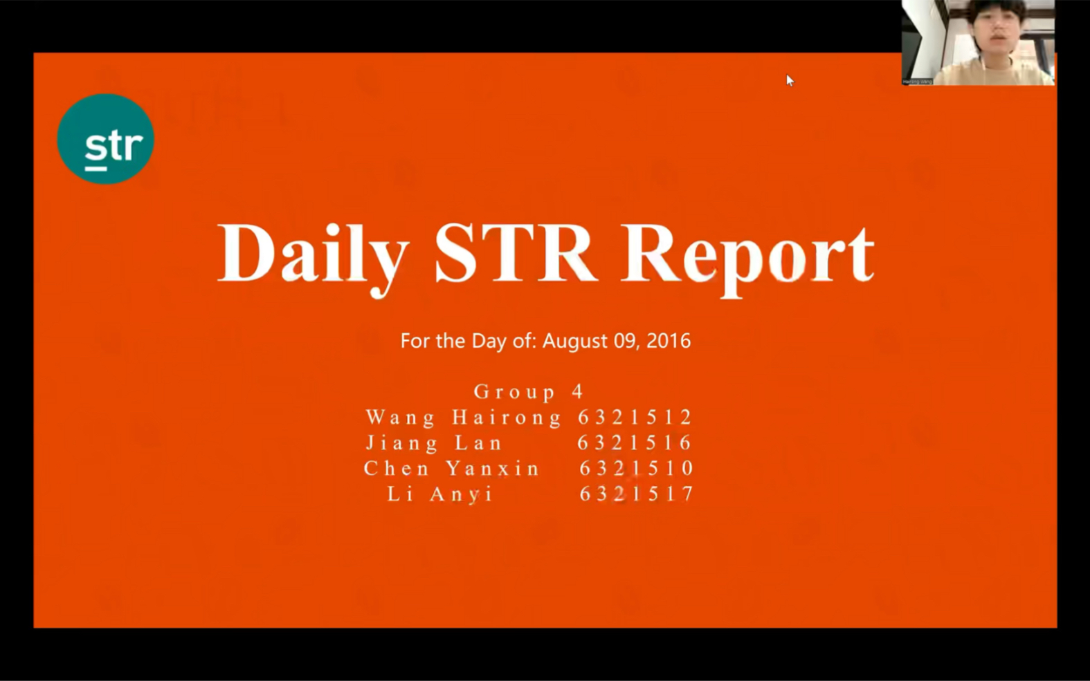 pre2 STR Report Group4_哔哩哔哩_bilibili