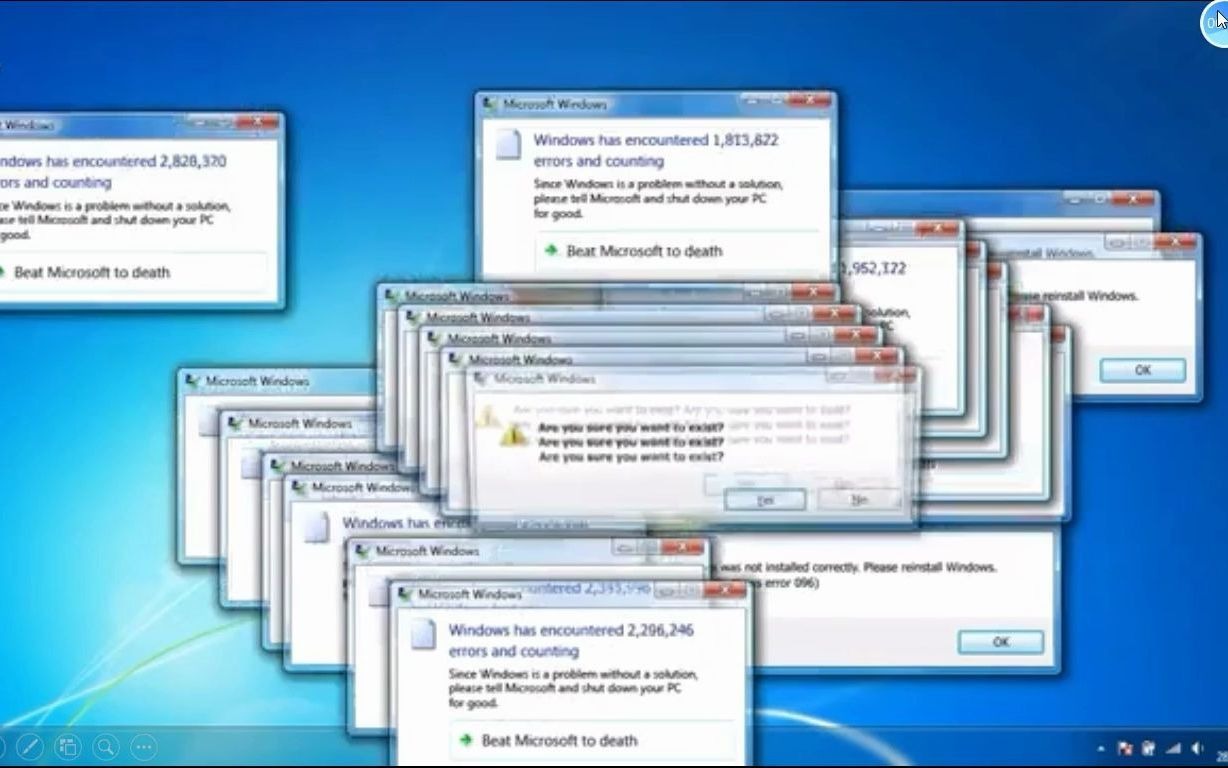 windows7 red zone_哔哩哔哩_bilibili