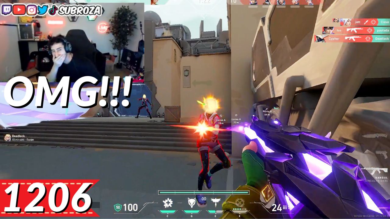 【VALORANT】每日主播职业选手精彩击杀及搞笑片段#1206【JARSO】-jarsoyt-jarsoyt-哔哩哔哩视频