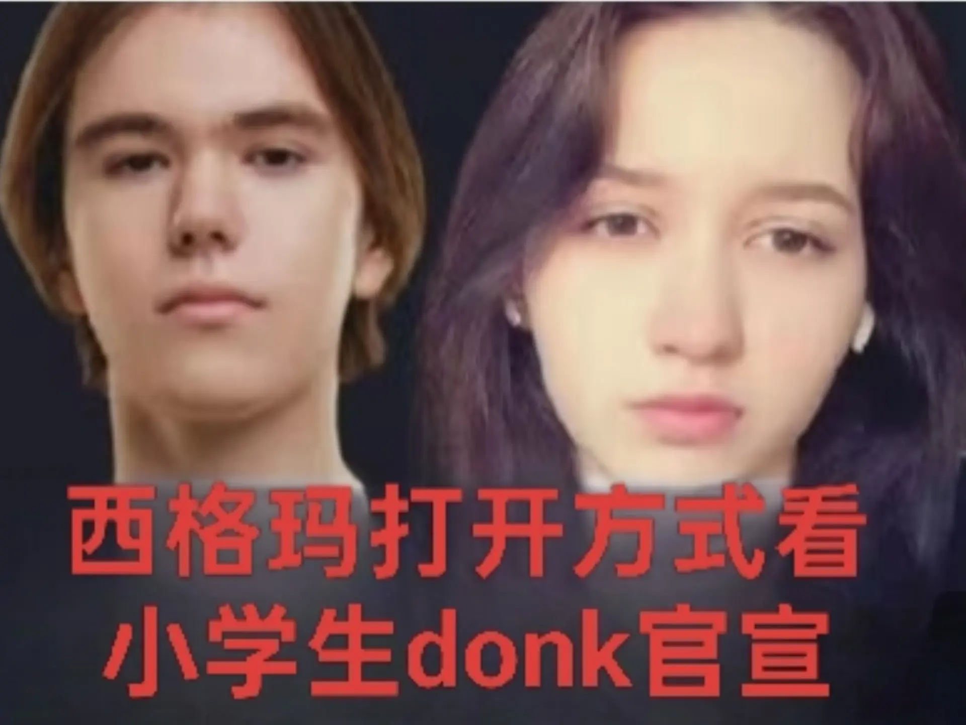 用sigma西格玛男人方式打开donk官宣，西格玛？不对不对？小学生？对的对的_哔哩哔哩bilibili