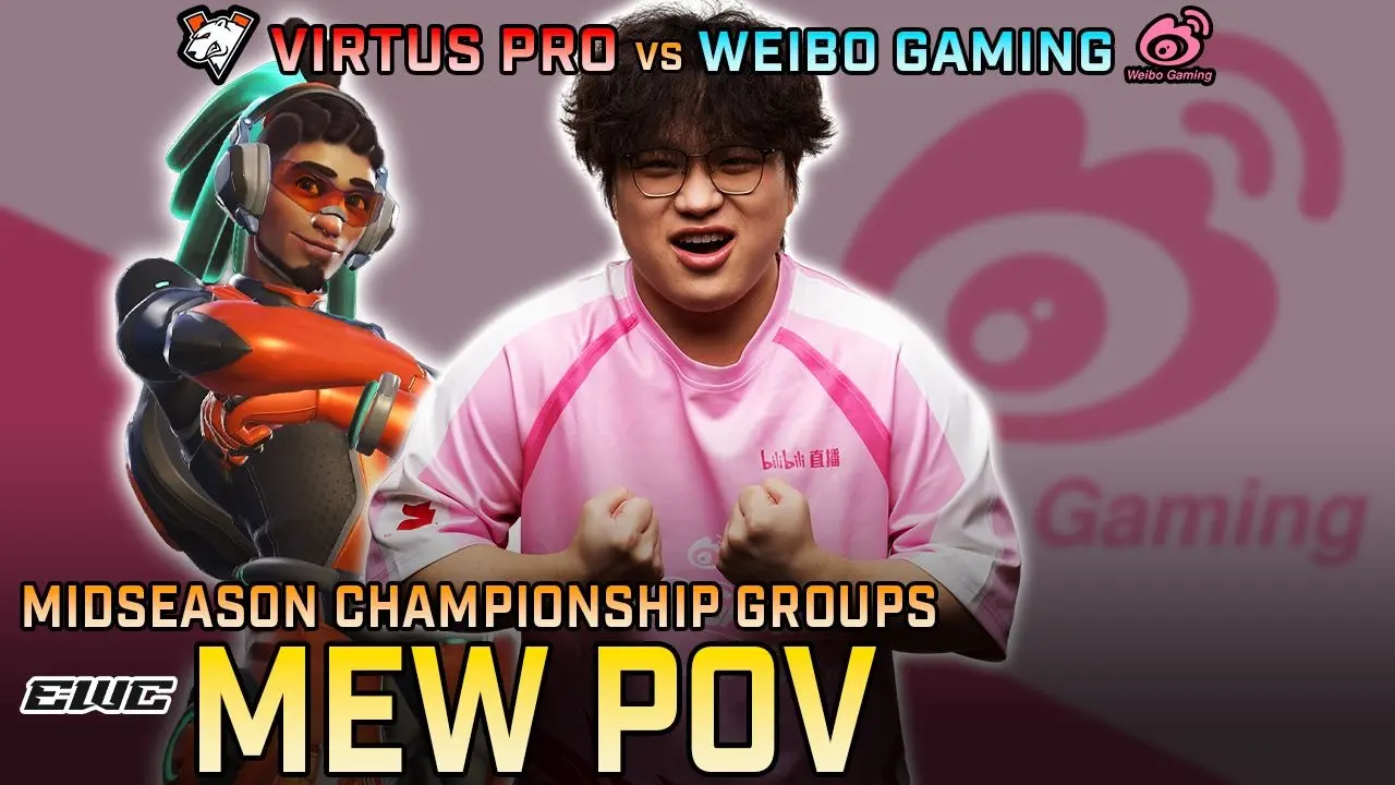 [ Mew ] Weibo Gaming vs Virtus Pro | OWCS Midseason Championship Groups