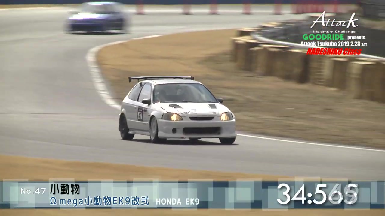 Attack Tsukuba 2019-0223「小動物 _Ωmega小動物EK9改弐」EK9_哔哩哔哩_bilibili