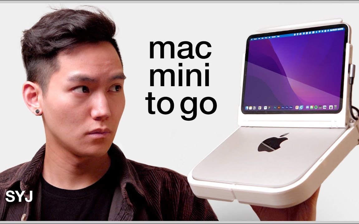【Youtube中字】动手做一个便携版的Mac mini！【Scott Yu-Jan】_哔哩哔哩_bilibili