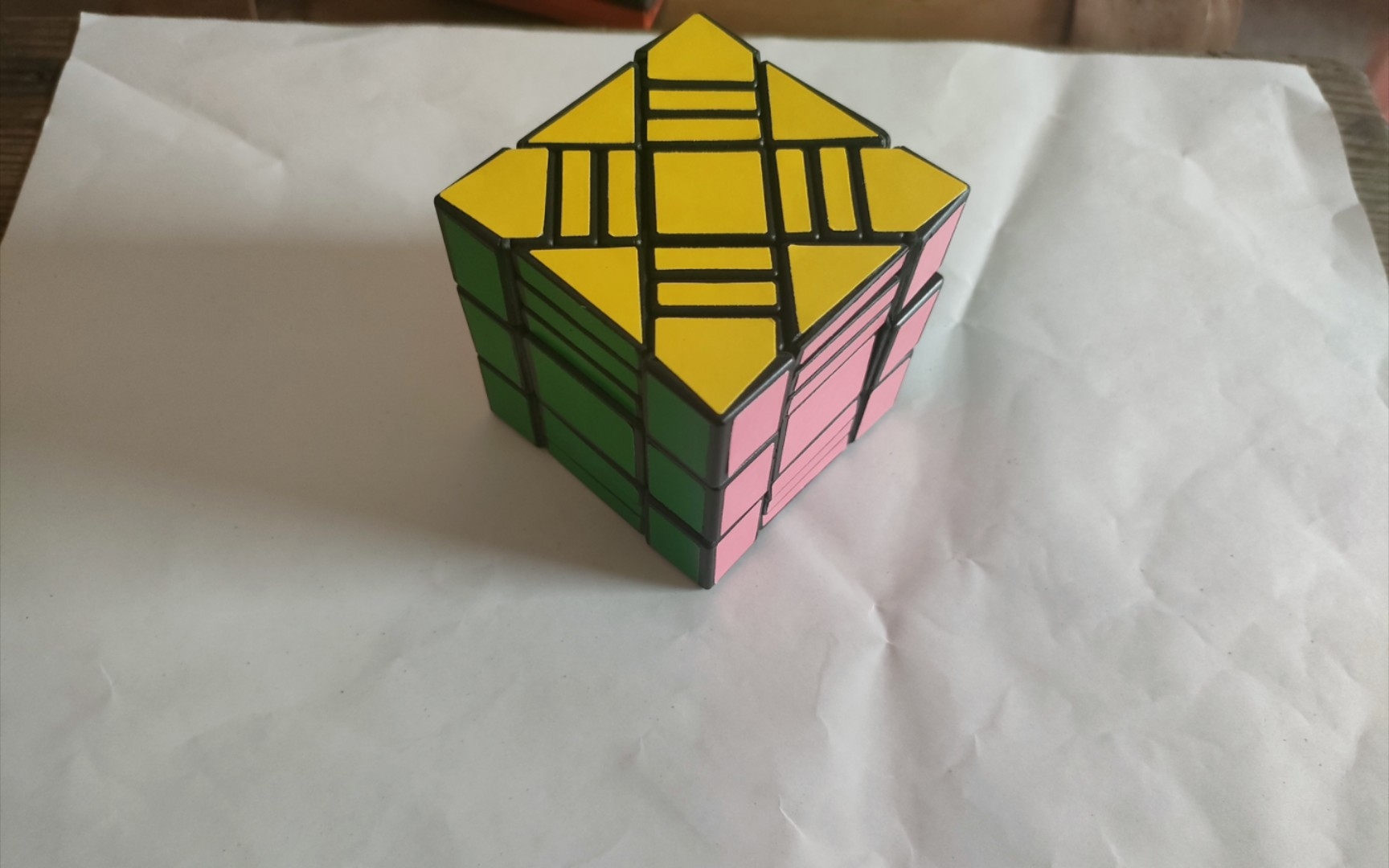 【mod】移棱337魔方(Fisher 3x3x7 Cube)_哔哩哔哩_bilibili