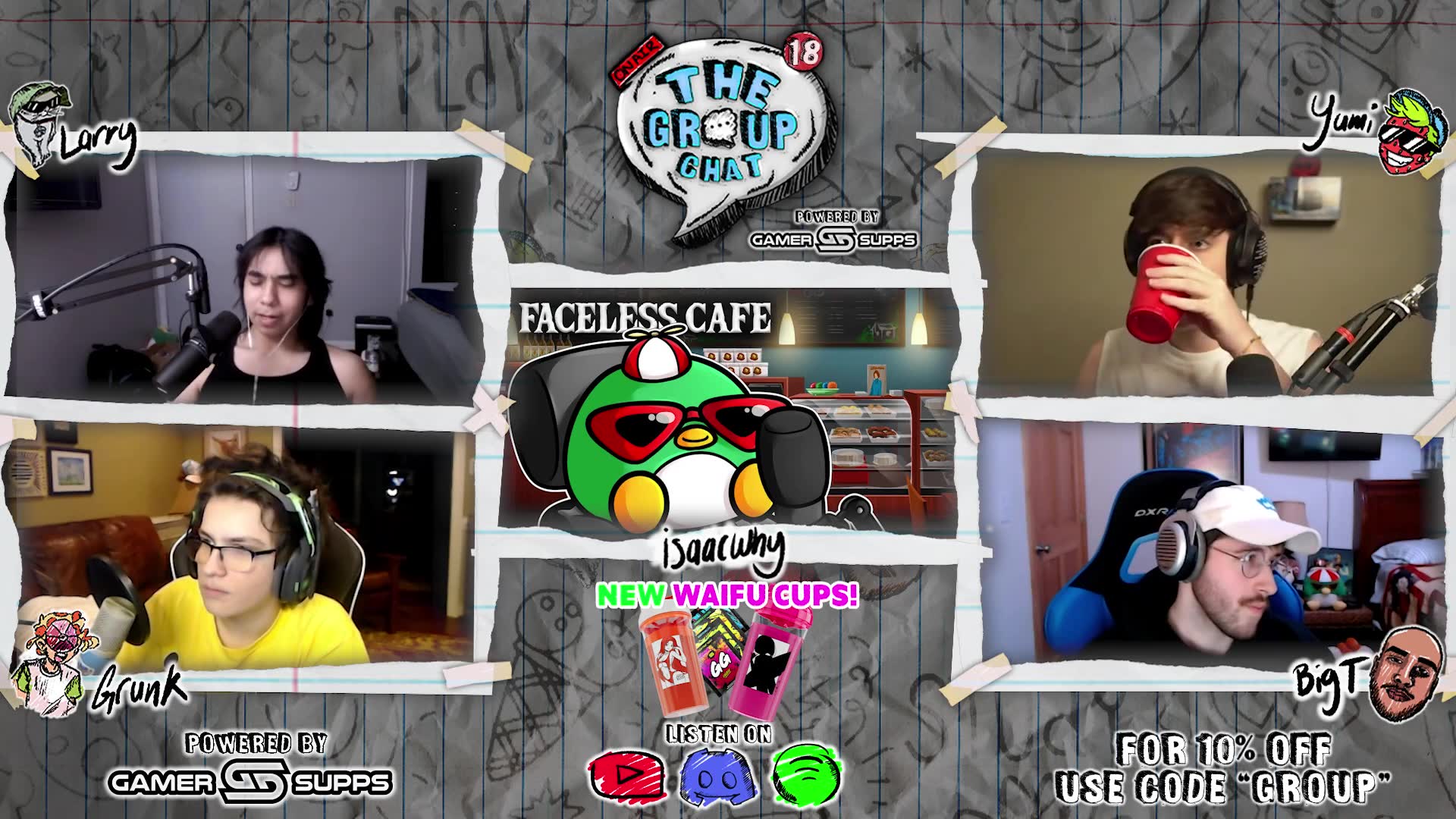 Our first serious podcast! The Group Chat Podcast #18_哔哩哔哩_bilibili