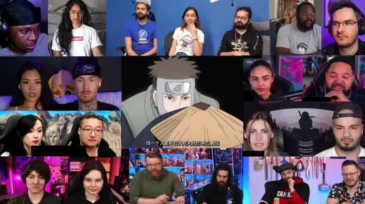 外国人看动漫火影 259 reaction_哔哩哔哩_bilibili