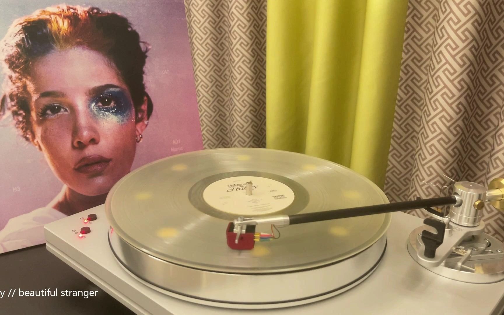 黑胶试听 | Finally // beautiful stranger - 猴西/Halsey | Manic_哔哩哔哩_bilibili