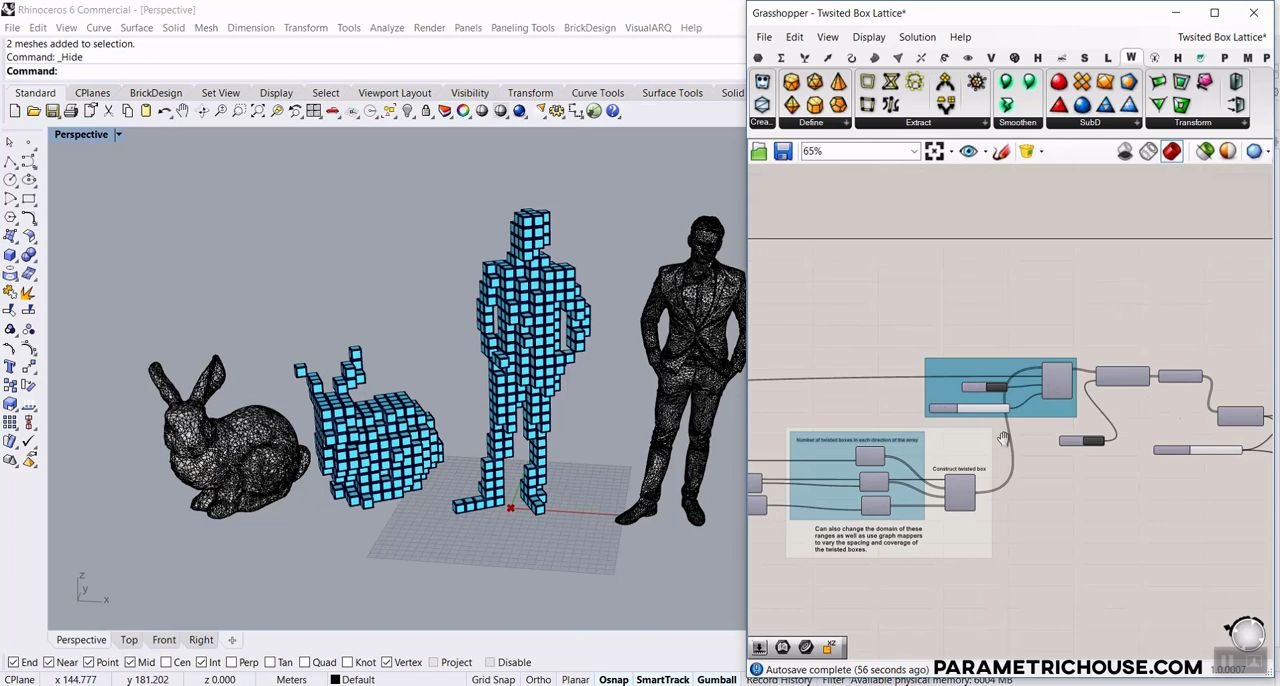 grasshopper形体操作插件Pufferfish河豚教程示例_哔哩哔哩_bilibili