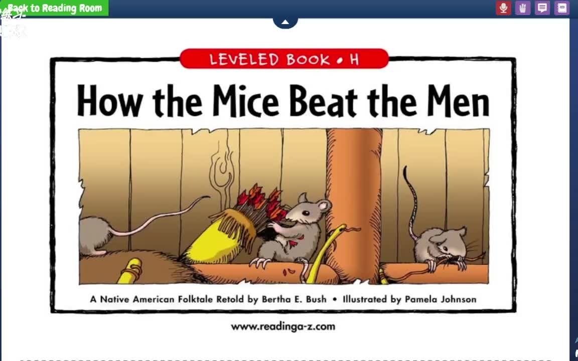 一位大树自学英语之从小学生英语学起:阅读RAZ-（Level H）-How the Mice Beat the Men_哔哩哔哩_bilibili