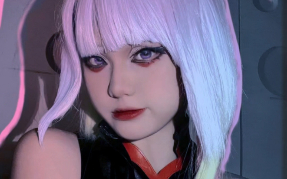 赛博朋克边缘行者 | 露西cos |17岁 高中生cosplay时间_哔哩哔哩_bilibili