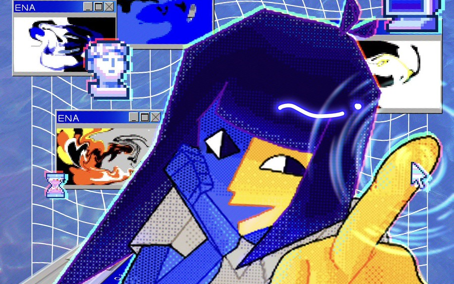 【ENA】迷失在因特网的无意义电子海洋——ENA作者Joel G官网BGM全收录-Gyokai_Juukou-曲限定-哔哩哔哩视频