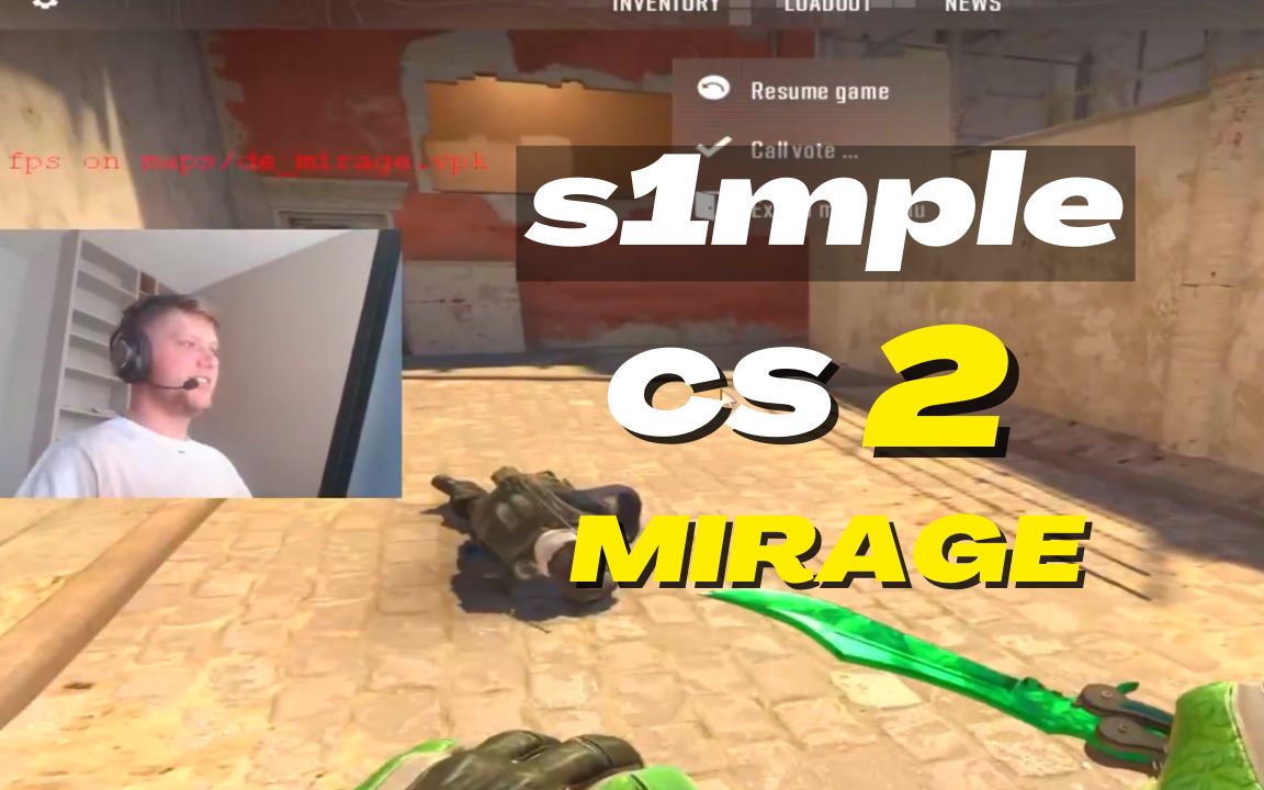 【CS2】s1mple的新mirage初体验 | 官匹CS2测试服 | 2023.06.08-bilibili(B站)无水印视频解析 ...