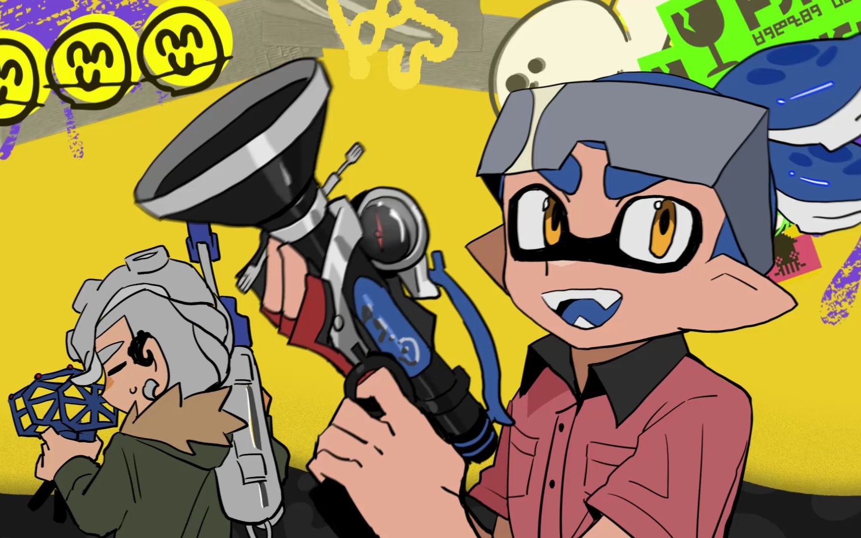 【Splatoon OC/MEME】NUMBER!-水滴er鲸子-水滴er鲸子-哔哩哔哩视频