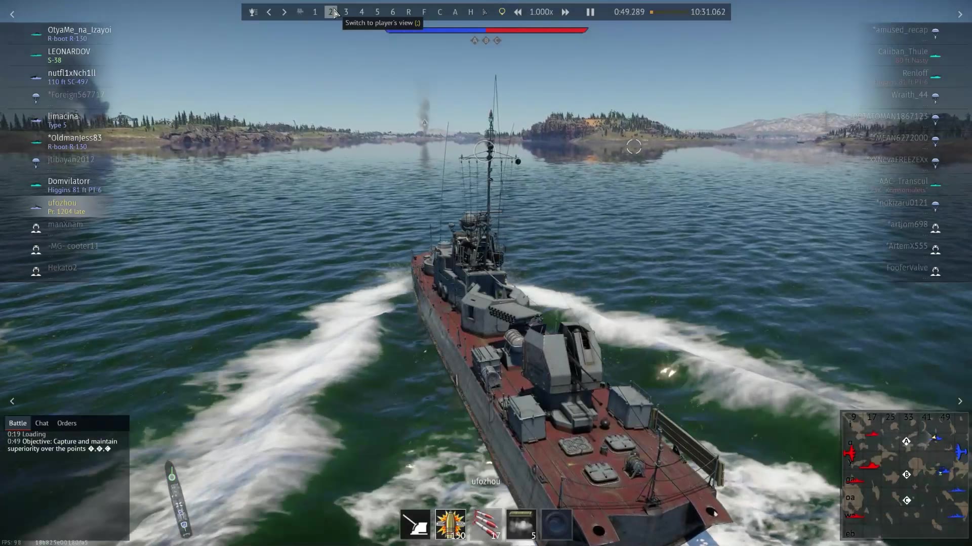 战争雷霆海战pr1204 late 1穿9_哔哩哔哩_bilibili