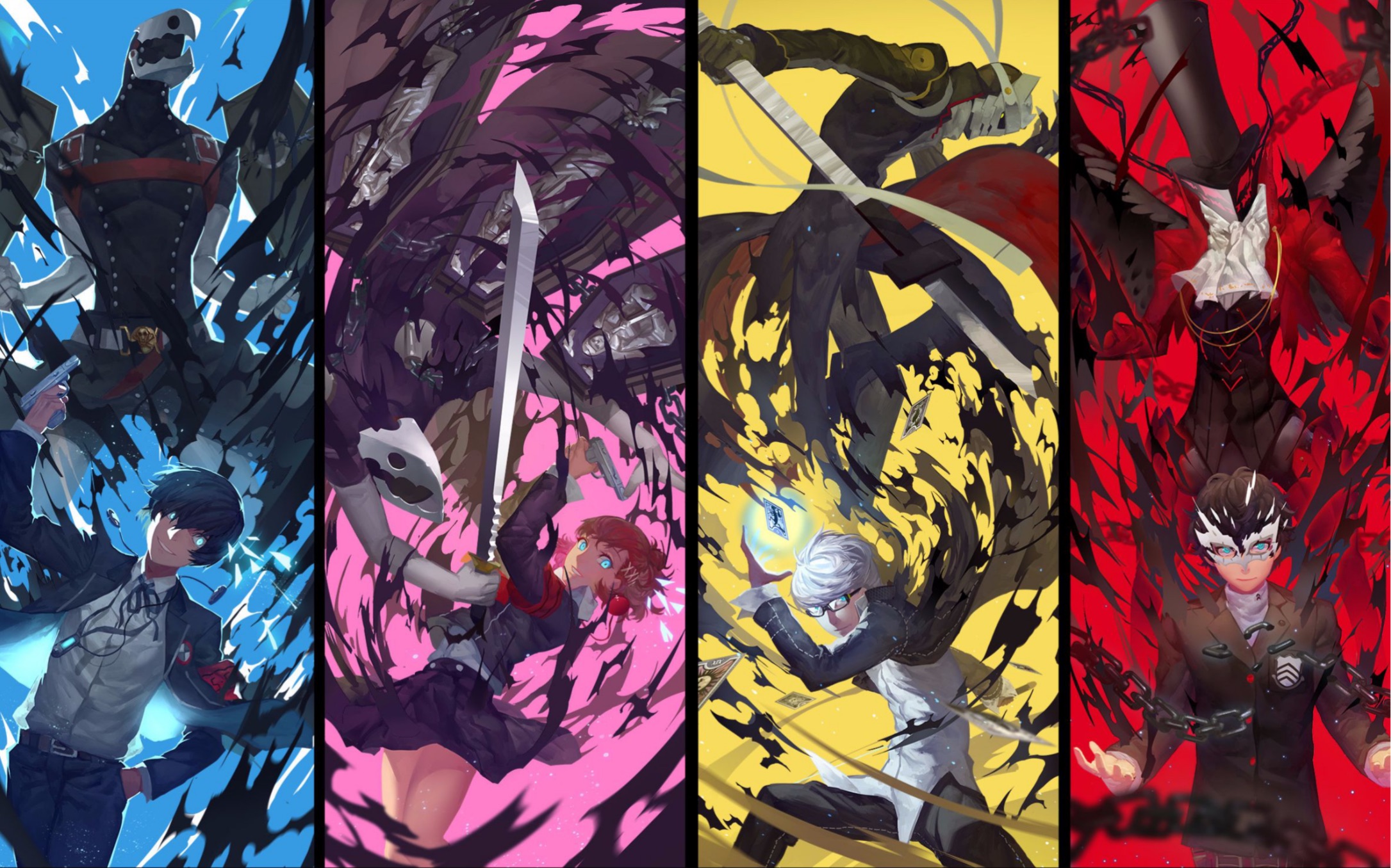 女神异闻录5皇家版/P5R丸喜殿堂boss战斗一周目个人向通关留念