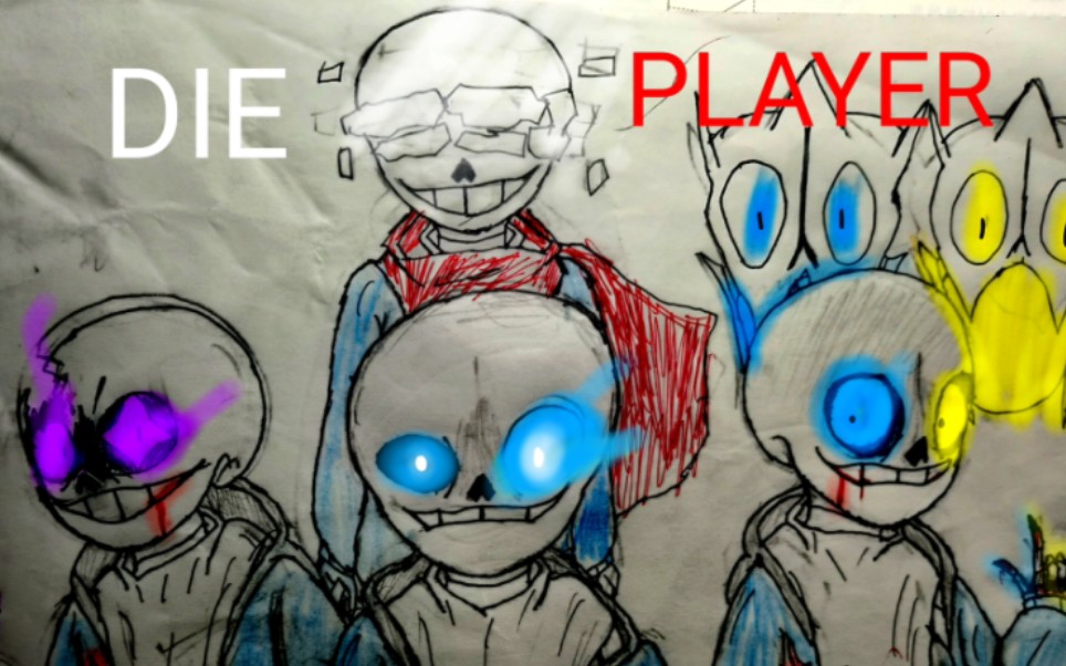 【Chaotic Time Trio】Phase 3(手绘)_哔哩哔哩_bilibili