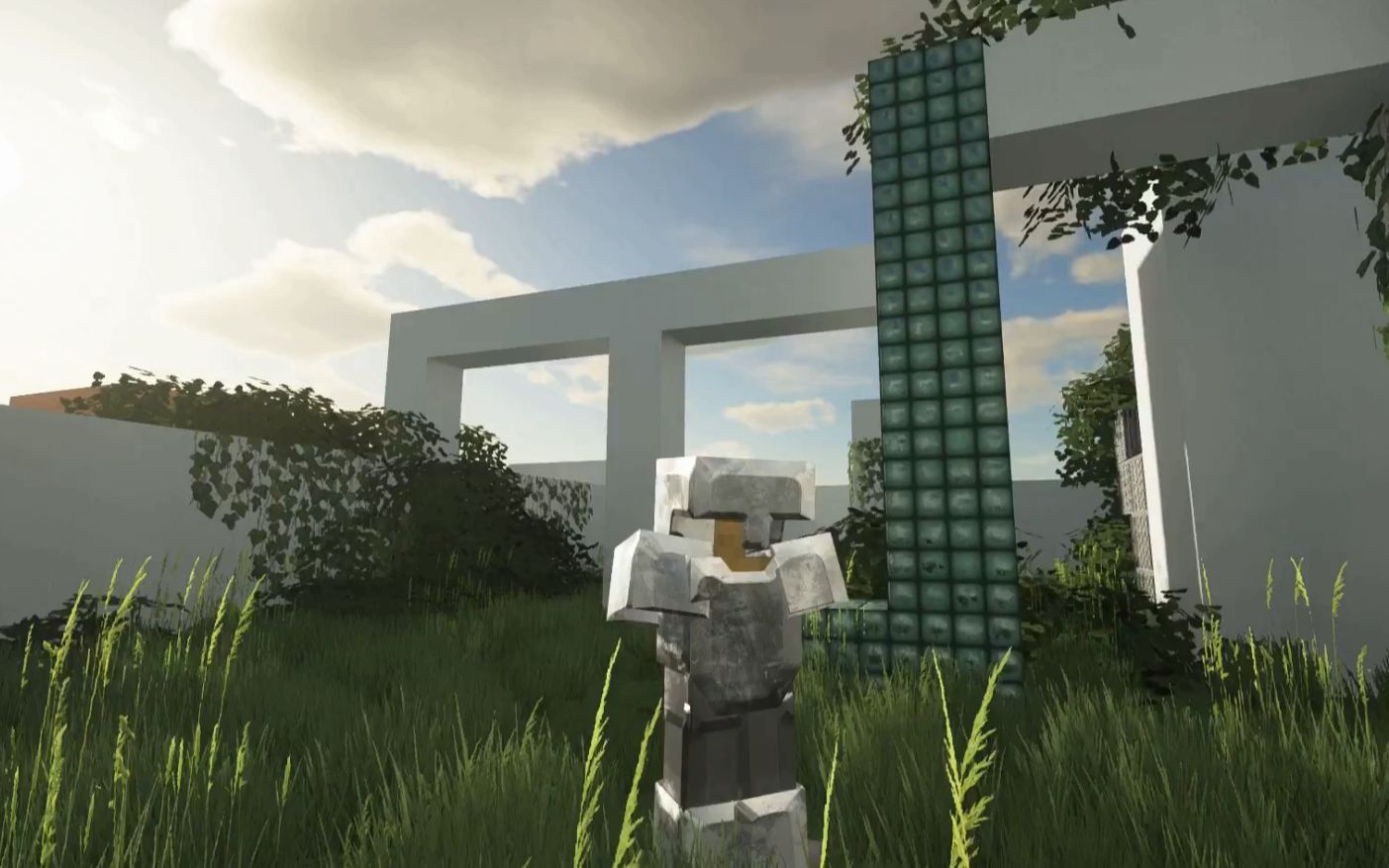 4K-Minecraft-光线追踪 - UMSOEA R15更新 光线追踪着色器和纹理[umsoea]建筑（工业更新）