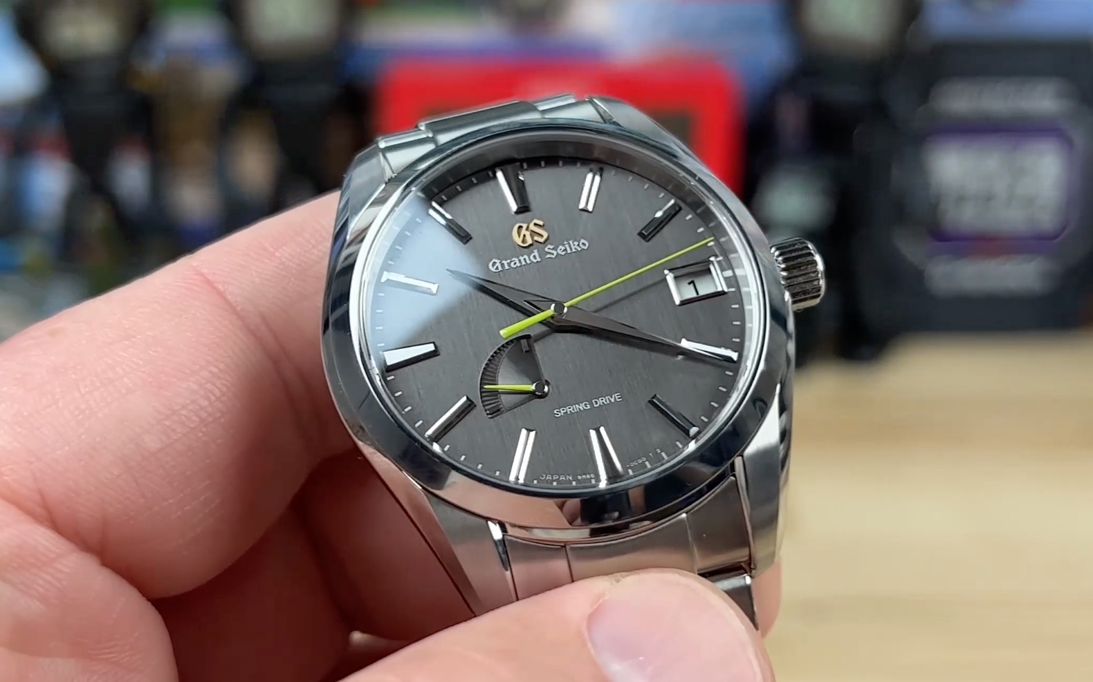 Grand Seiko冠蓝狮SBGA429“秋末”Spring Drive [@Random Rob]_哔哩哔哩_bilibili