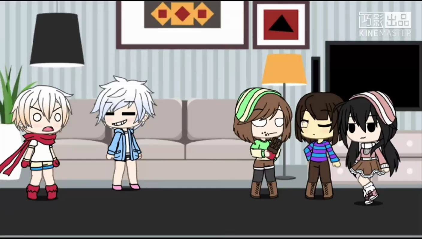 Undertale react to never be alone // gacha life ♡_哔哩哔哩_bilibili