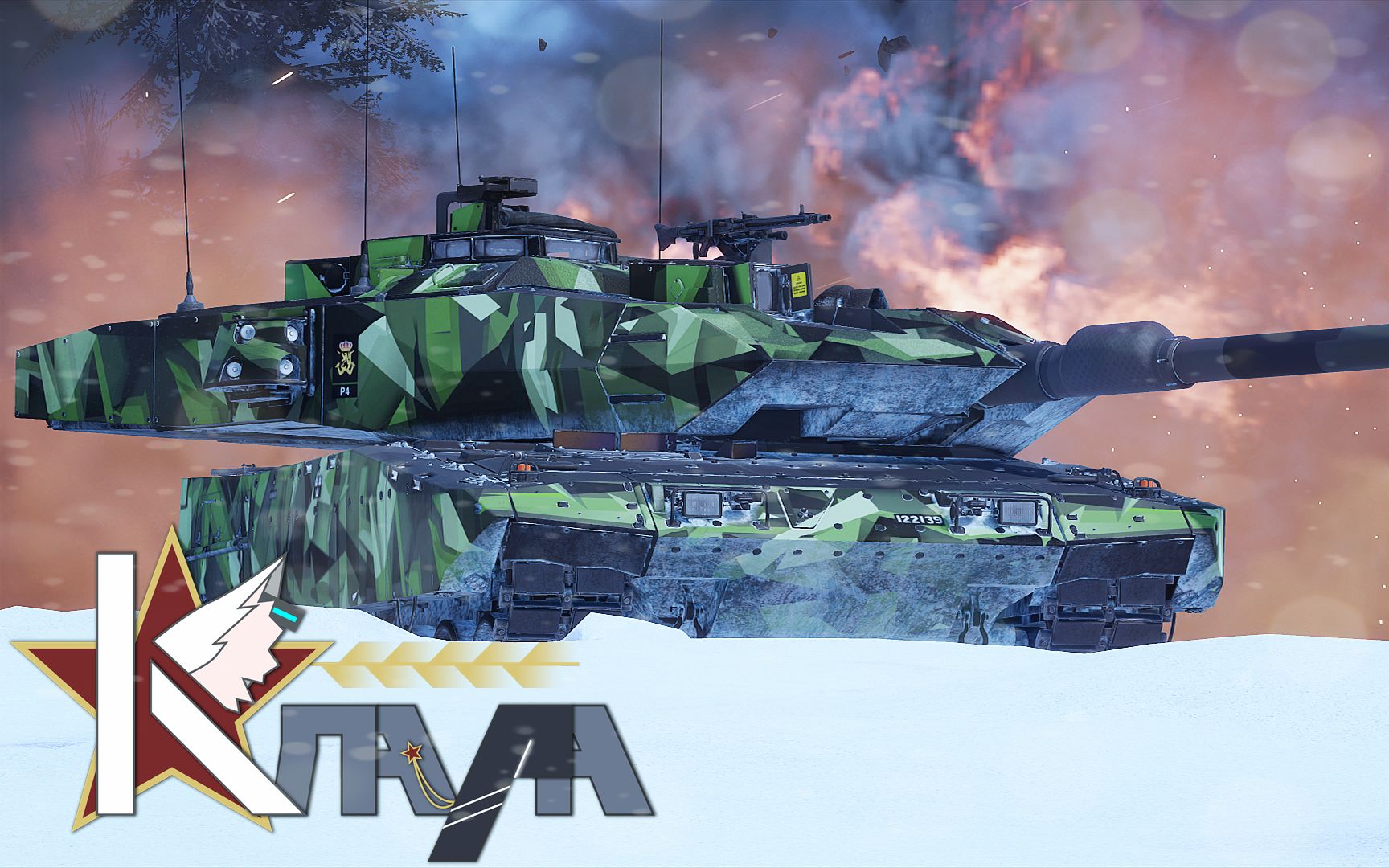 【战争雷霆】“因为怕痛所以就全点防御力了！”Strv122B+ 历史&简评&实战-克拉拉_伊万诺维奇-克拉拉_伊万诺维奇-哔哩哔哩视频