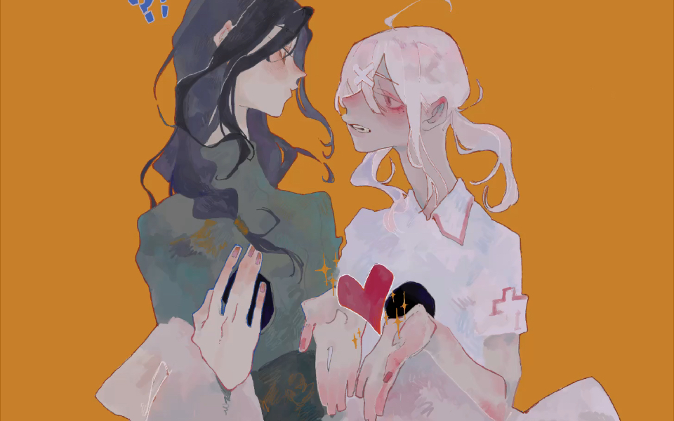 【Crossick】Valentine & 初のお泊まり会一周年-过程+原速上色片段_哔哩哔哩_bilibili