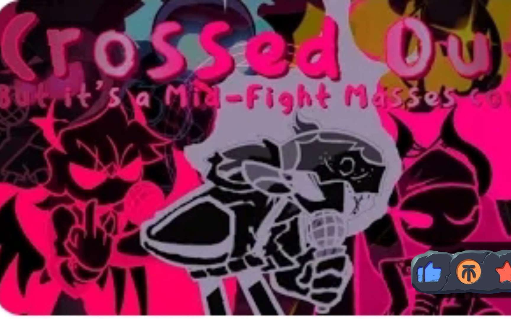 FNF Crossed Out - GF Vs. The Trio!【Trake, Tactie, Cathie & GF Sings ...